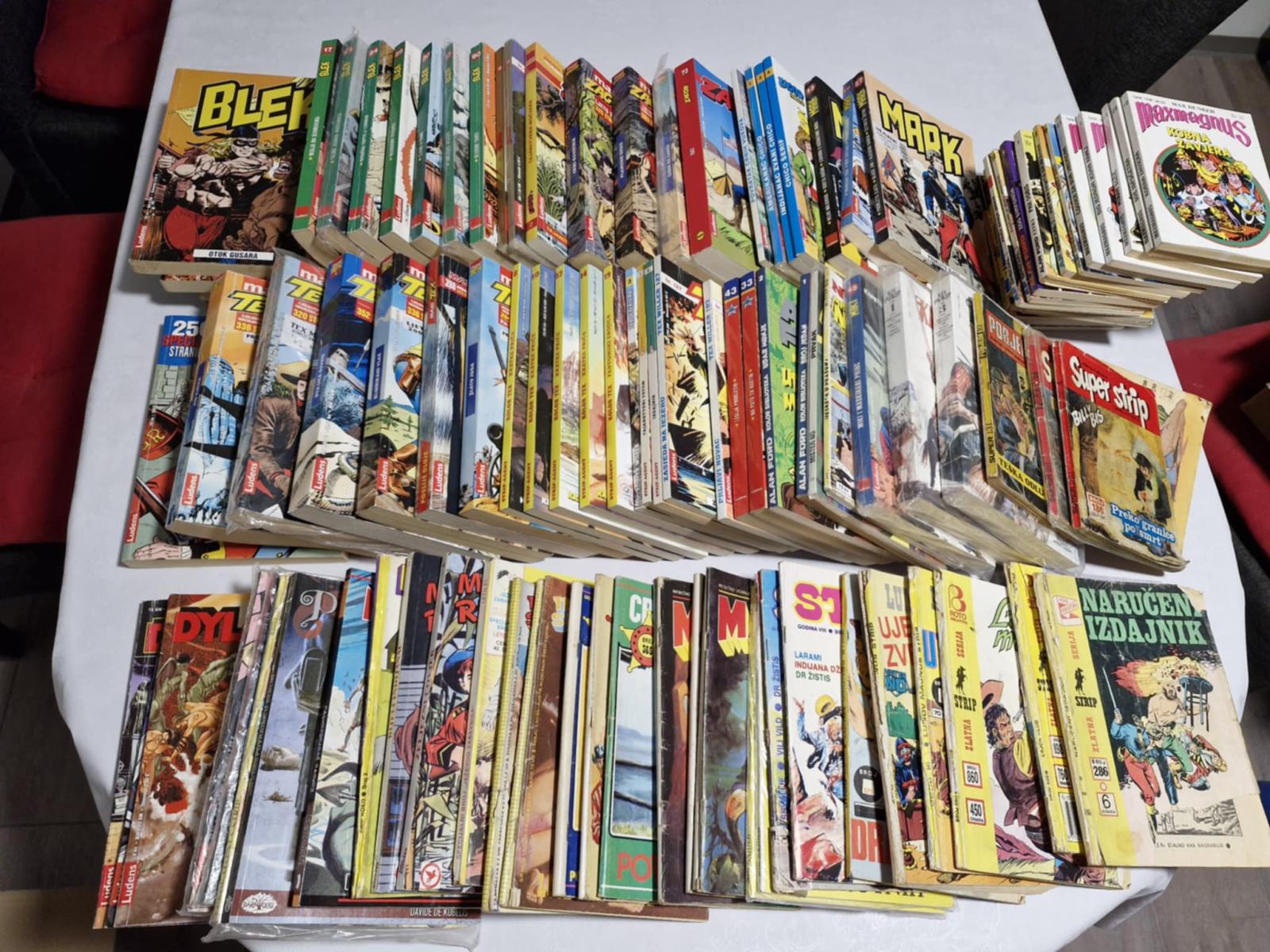 lot stripova - mješano - 111 kom.