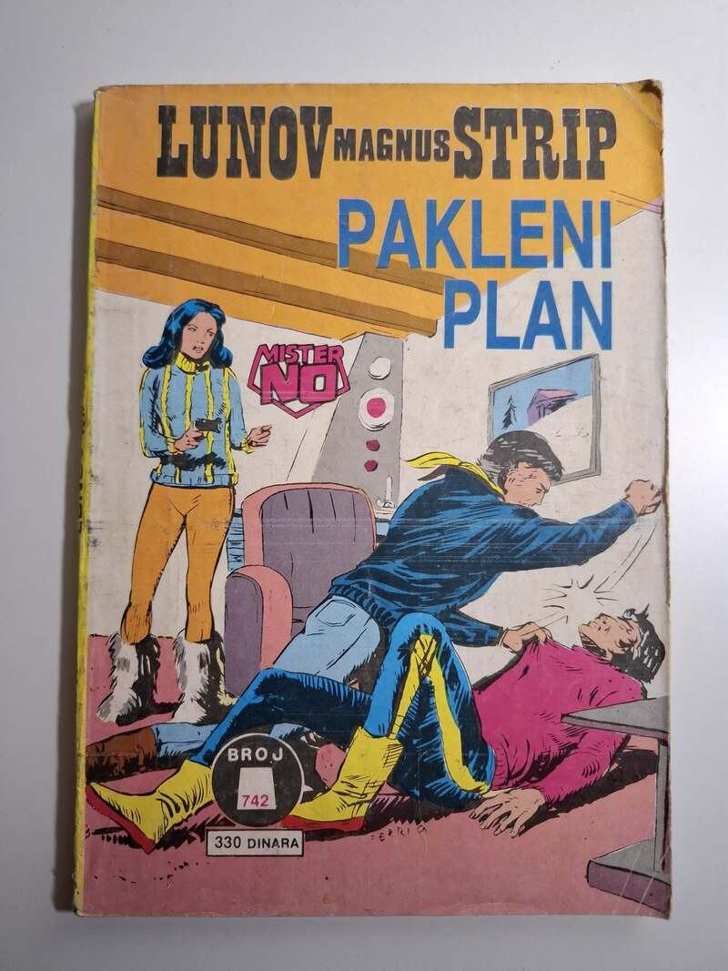 Lunov Magnus Strip - Lms 742 Pakleni plan (Mister No)