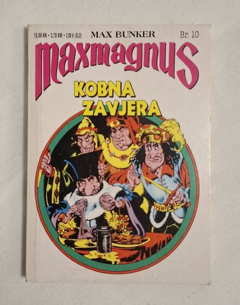 Maxmagnus 10 Kobna zavjera - Strip agent
