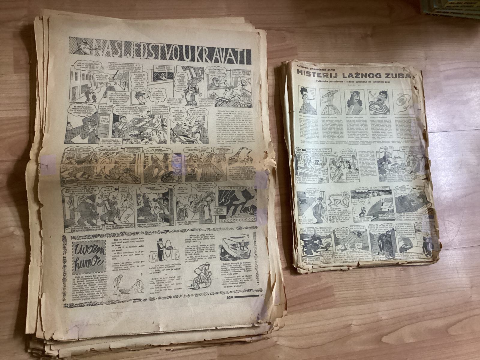 Nick Praskaton strip iz časopisa Kerempuh