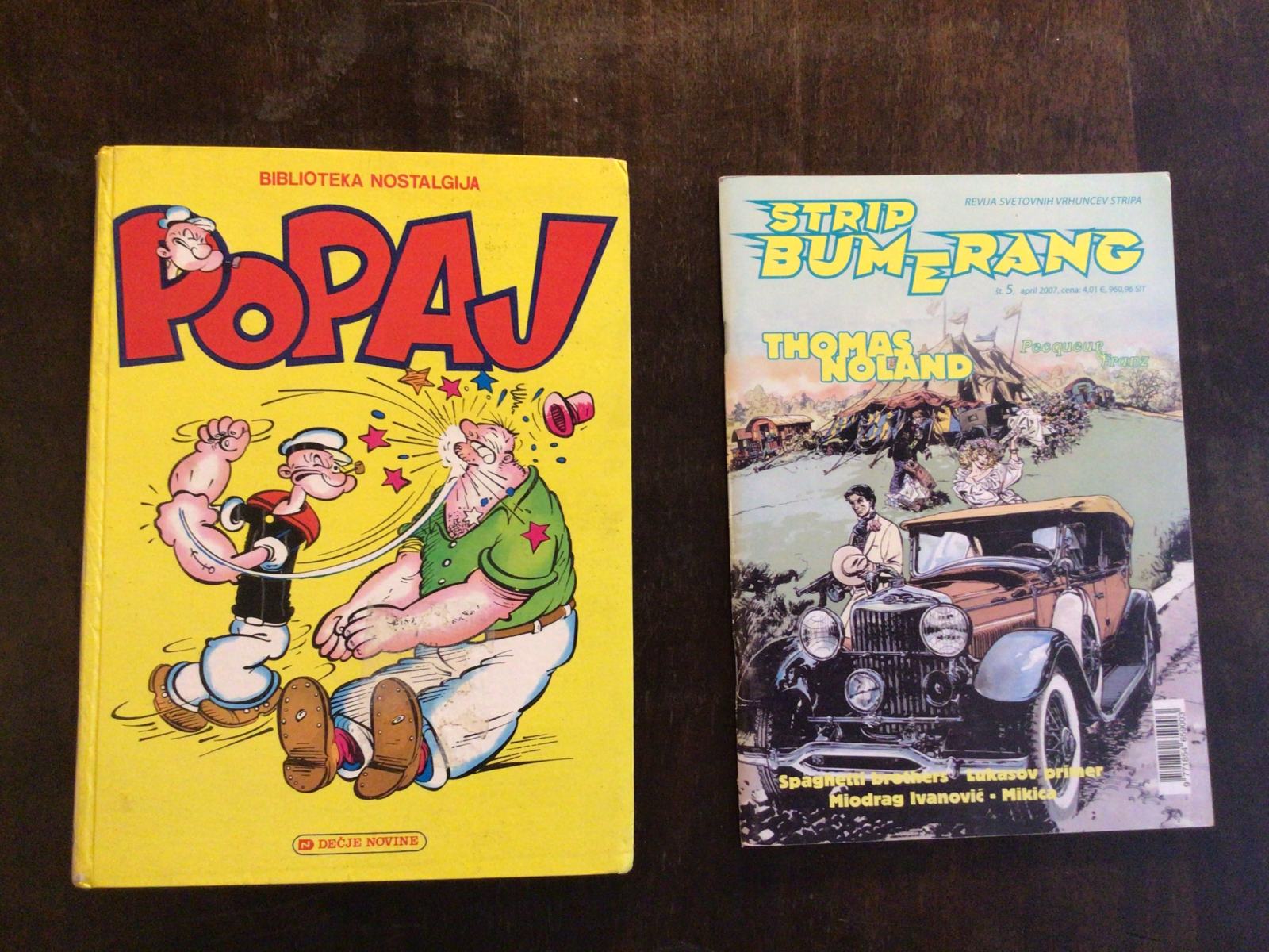 Popaj , biblioteka nostalgija, strip bumerang 5