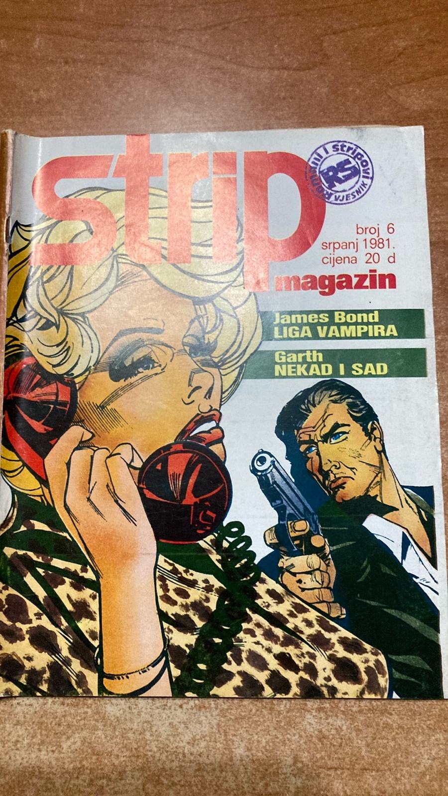 STRIP MAGAZIN RS:JAMES BOND,GARTH
