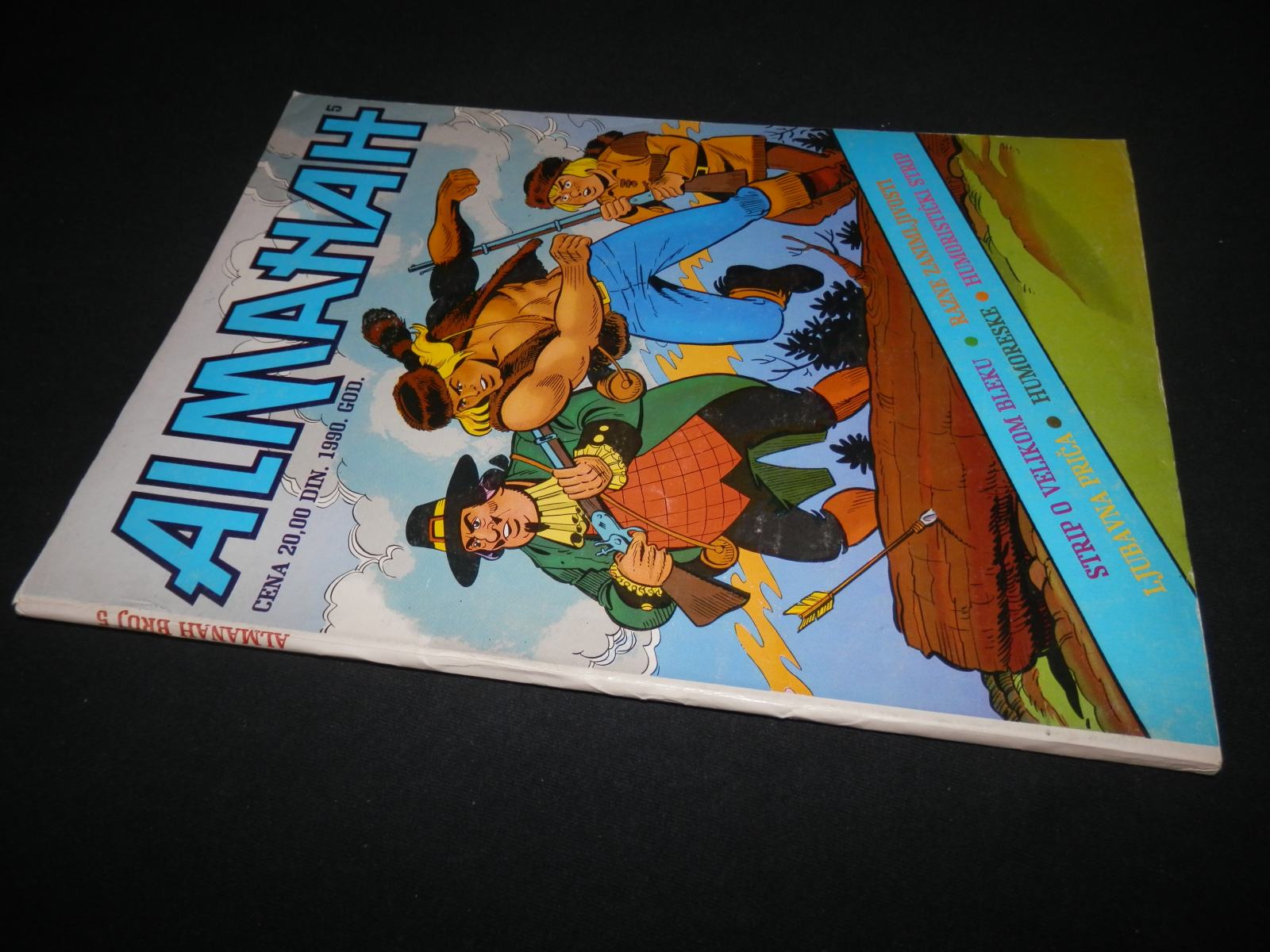 STRIP ZABAVNIK ALMANAH BROJ 5 - VELIKI BLEK