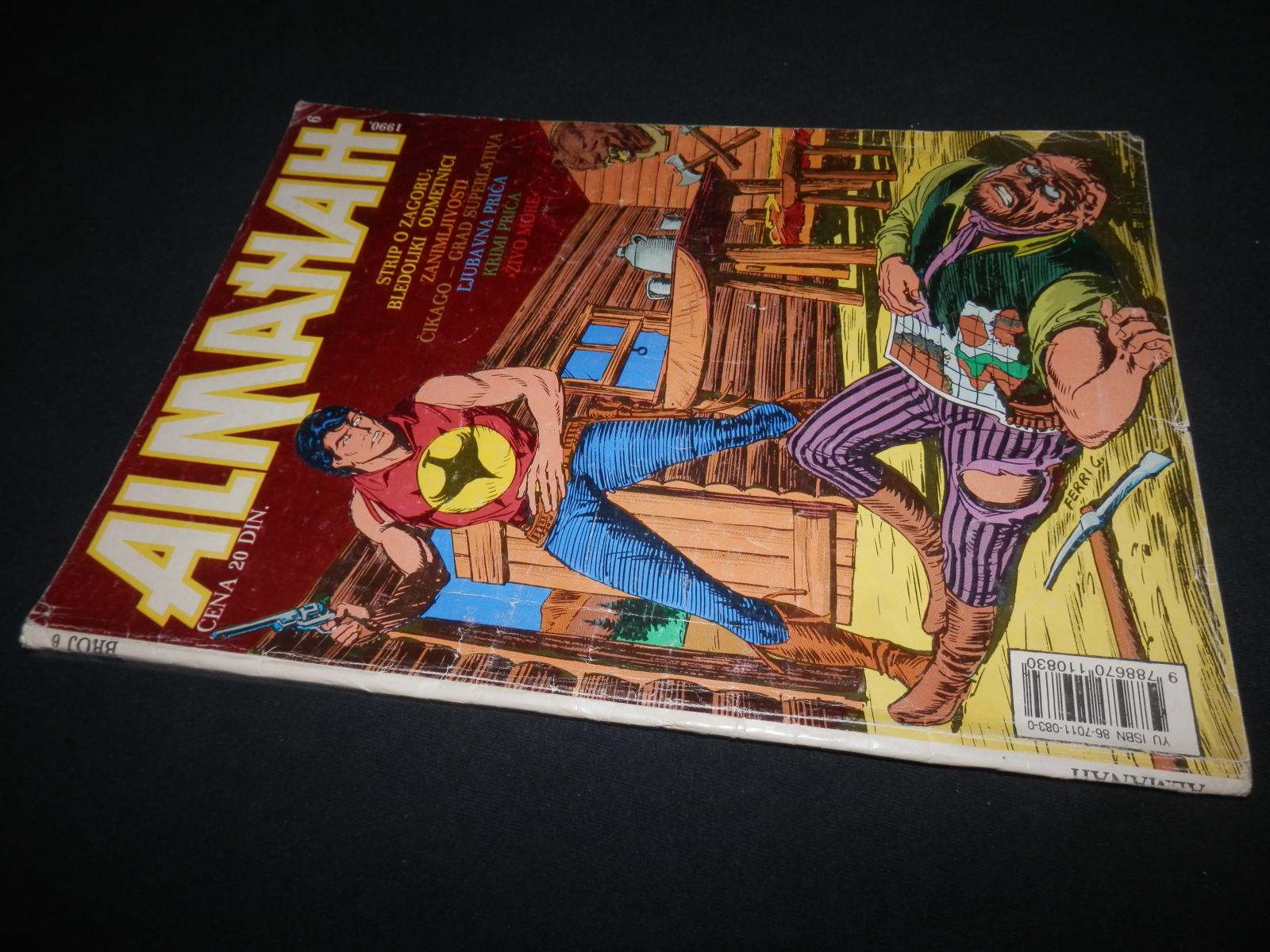 STRIP ZABAVNIK ALMANAH BROJ 6 - ZAGOR