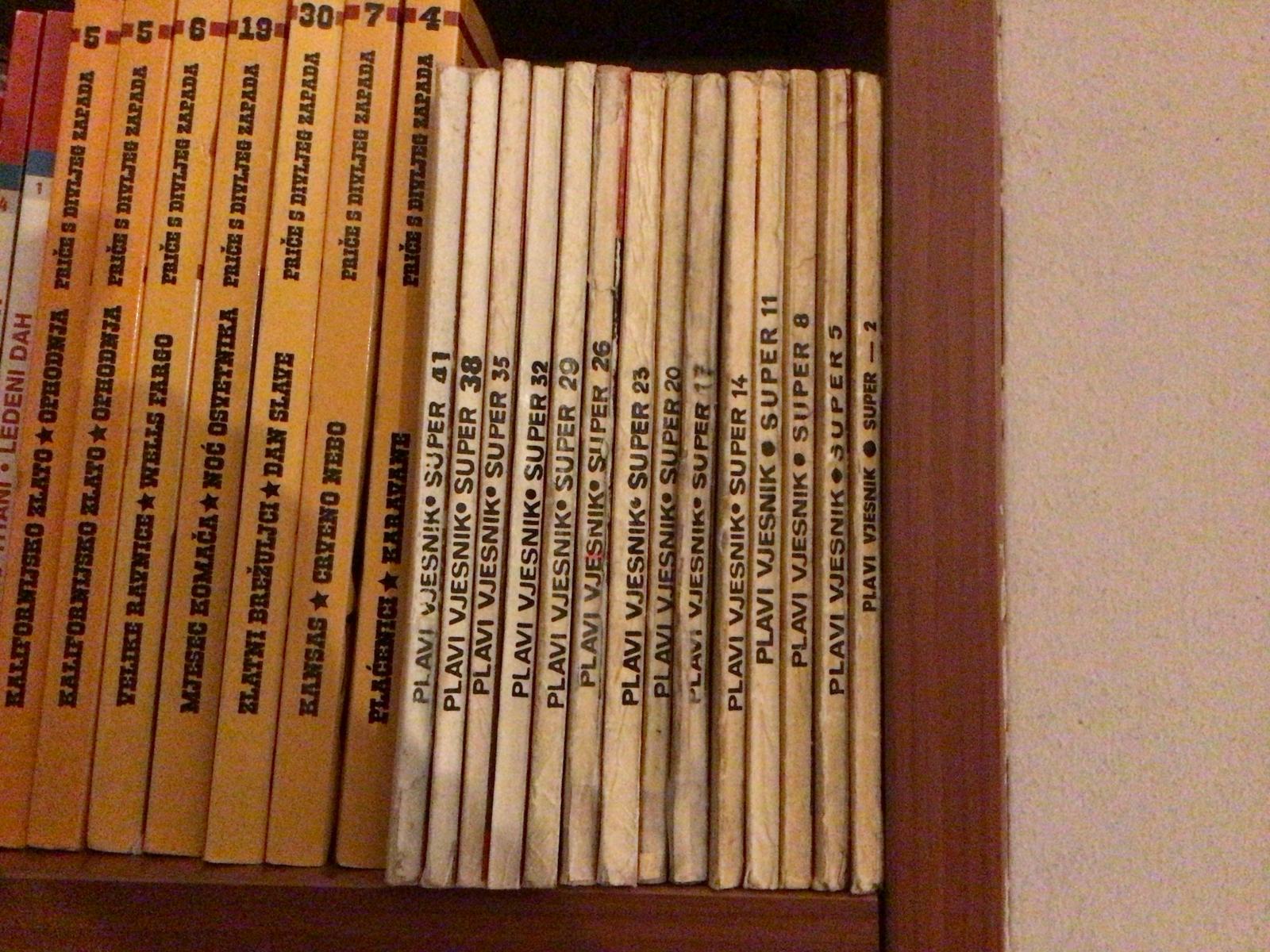 Tajni agent KOMPLET 1-14, superstrip, plavi vjesnik