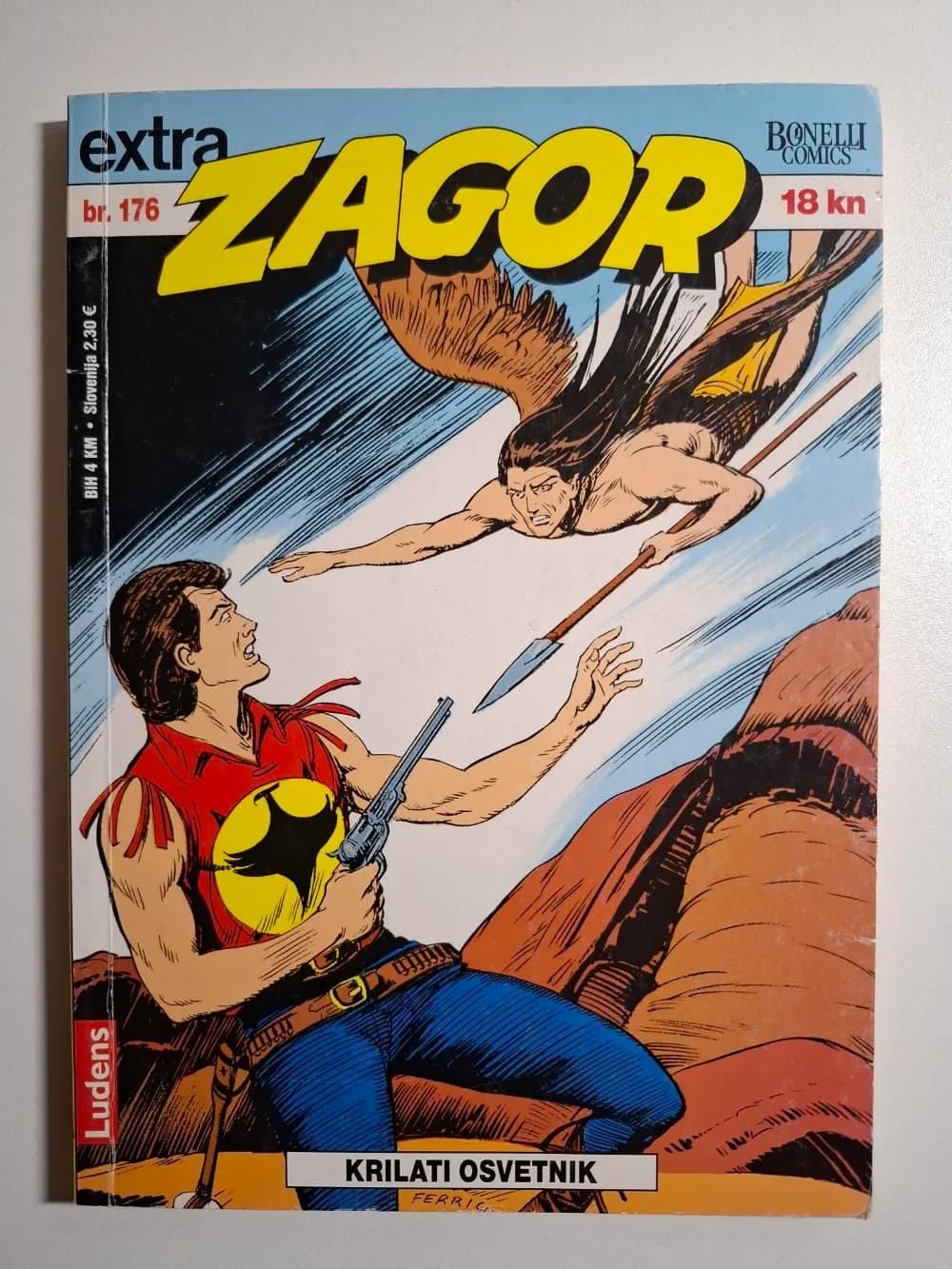 Zagor Extra 176 - Krilati osvetnik, Ludens