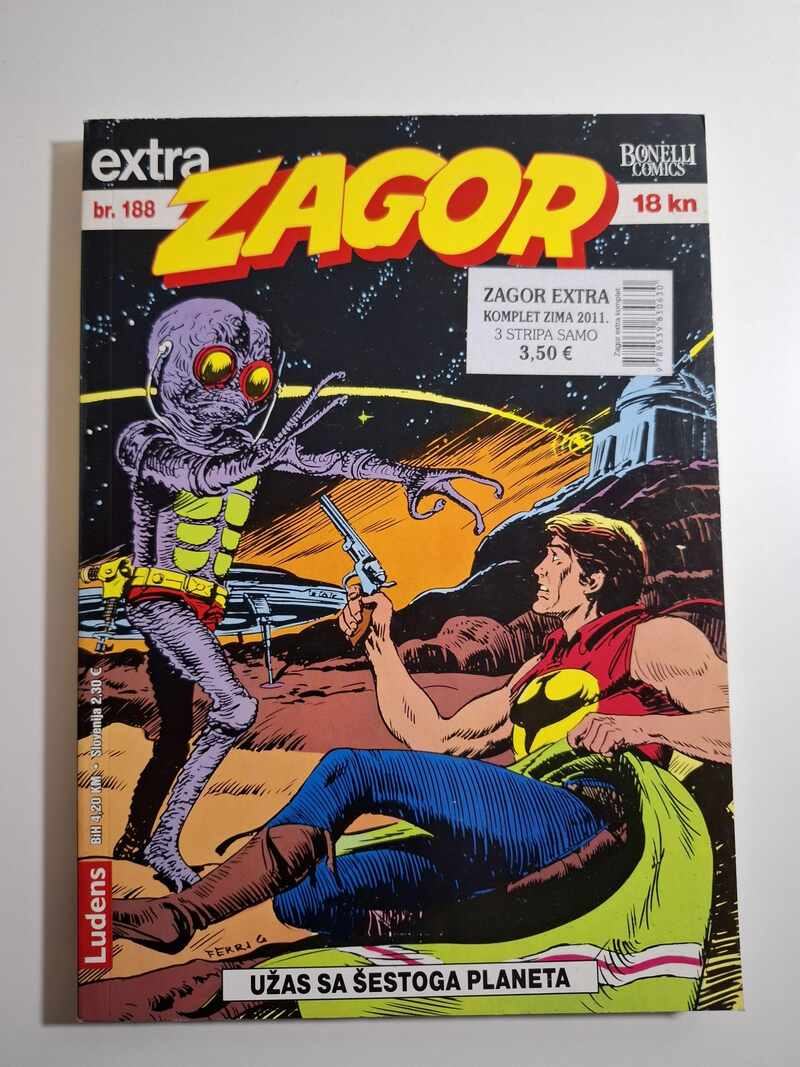 Zagor extra 188 - Užas sa šestoga planeta (Ludens)