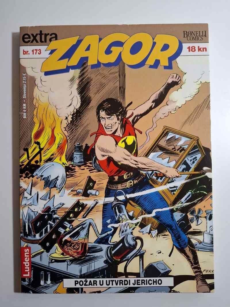 Zagor Extra Ludens br. 173 - Požar u utvrdi Jericho