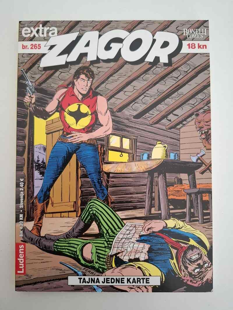 Zagor Extra Ludens br. 265 - Tajna jedne karte