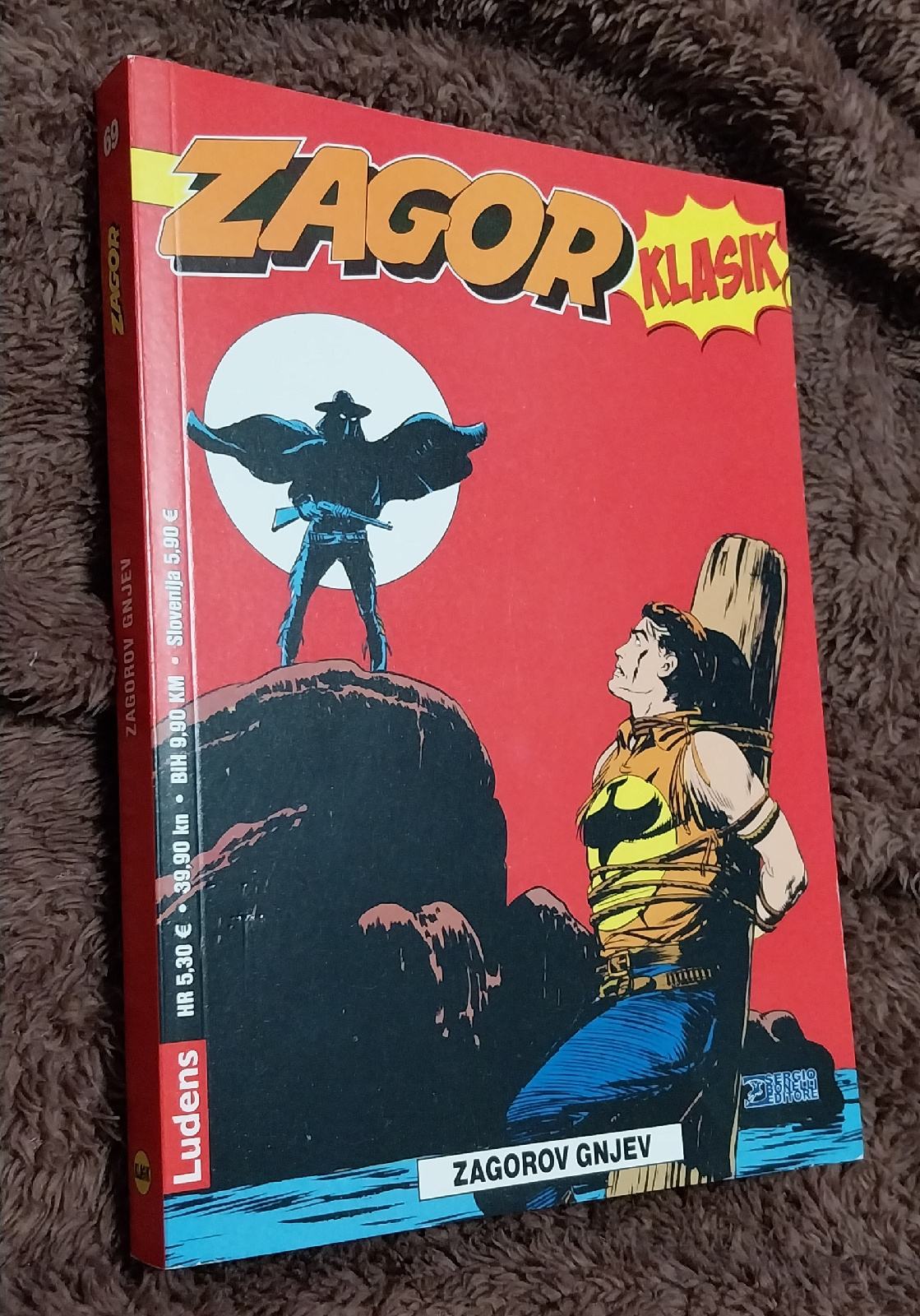 Zagor Klasik, broj 69 - Zagorov gnijev (P)