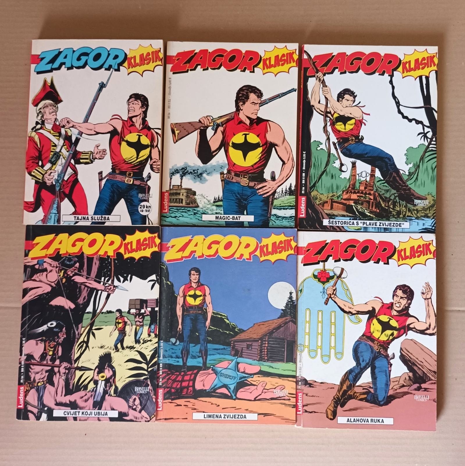 Zagor - No.3⚡️lot od 6 kom.⚡️