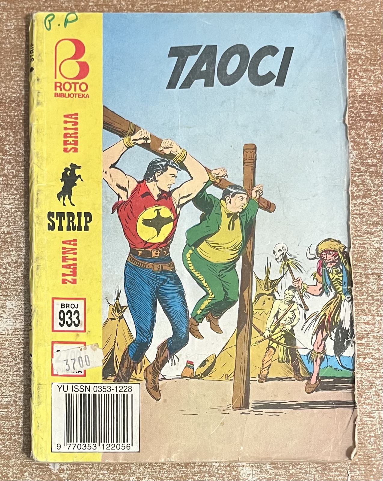 ZS BROJ 933, ZAGOR - TAOCI