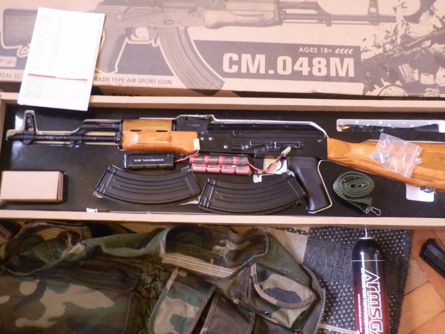 Airsoft Cyma cm048m,tokyo marui desert eagle i oprema