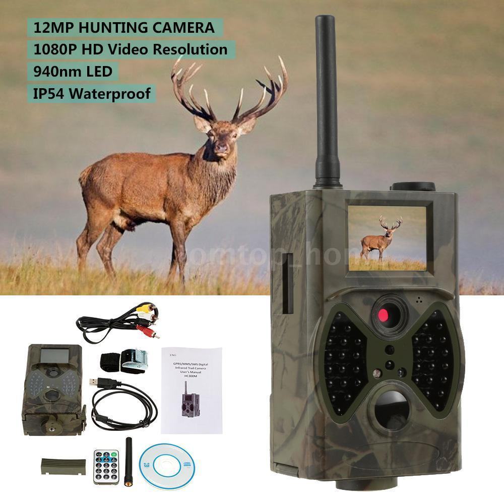 HC300M Lovačka kamera-slanje slika na E-mail / MMS + Solarni punjač