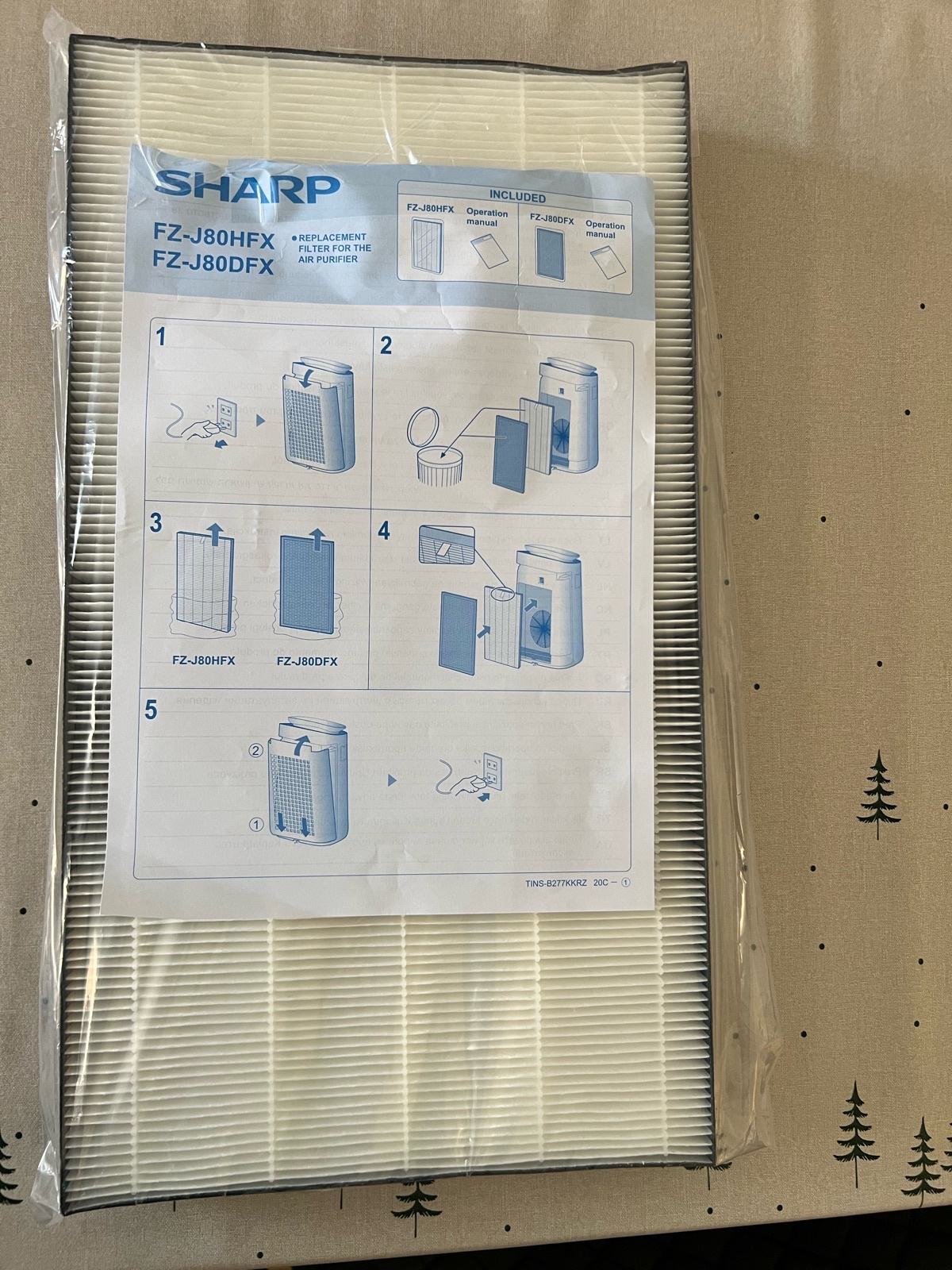 Hepa filter za Sharp pročišćivač zraka