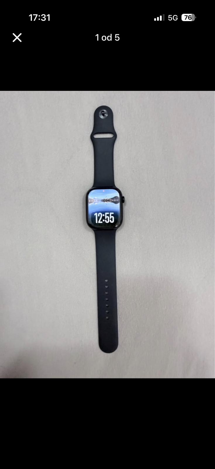 Apple Watch Series 11 46mm Jet Black M/L Novo!!!