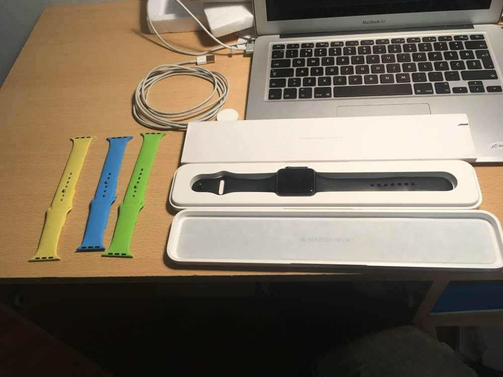 Apple Watch , space gray 42mm Aluminium