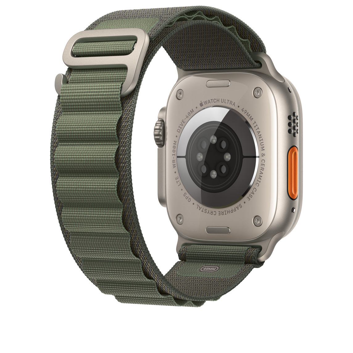 Apple Watch ultra alpine loop remen zeleni