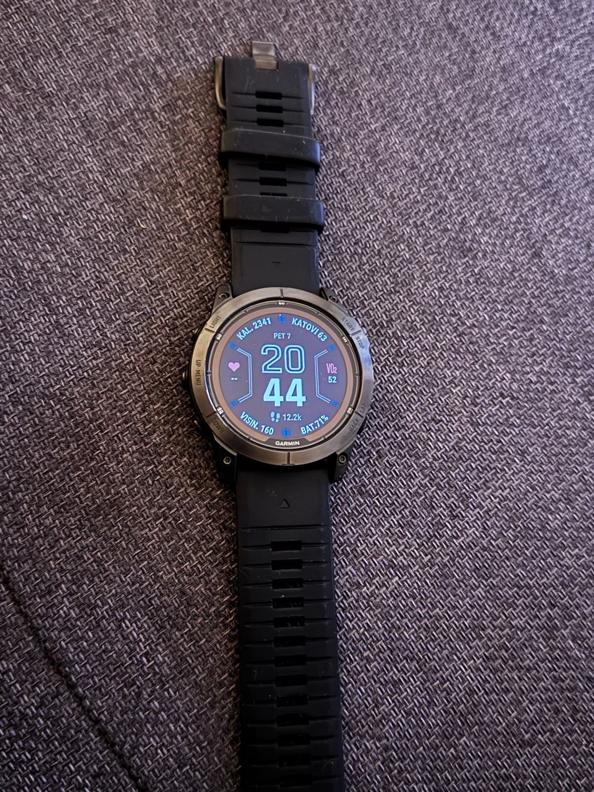 Garmin fenix 7x pro solar sapphire