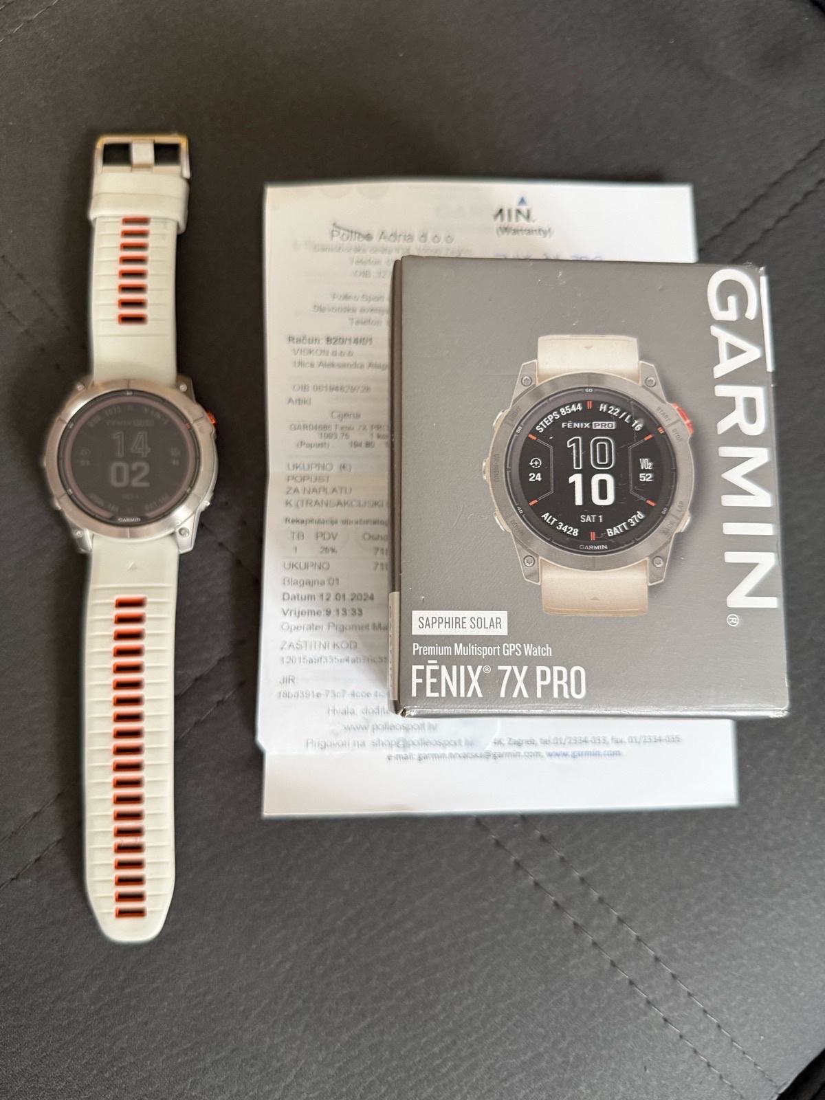 Garmin Fenix 7x Pro Solar