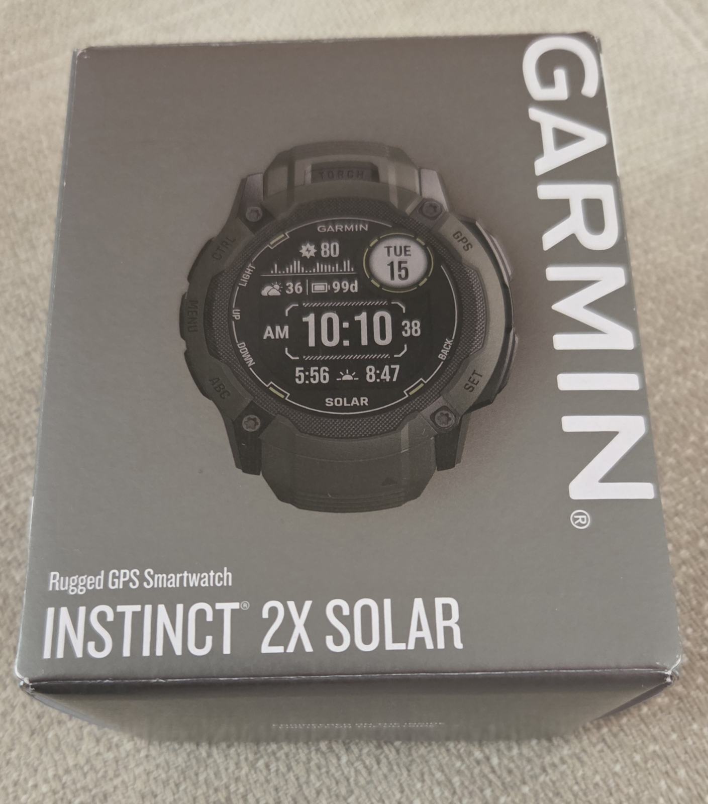 Garmin Instinct 2X Solar Graphite - NOVO - grancija 2 god