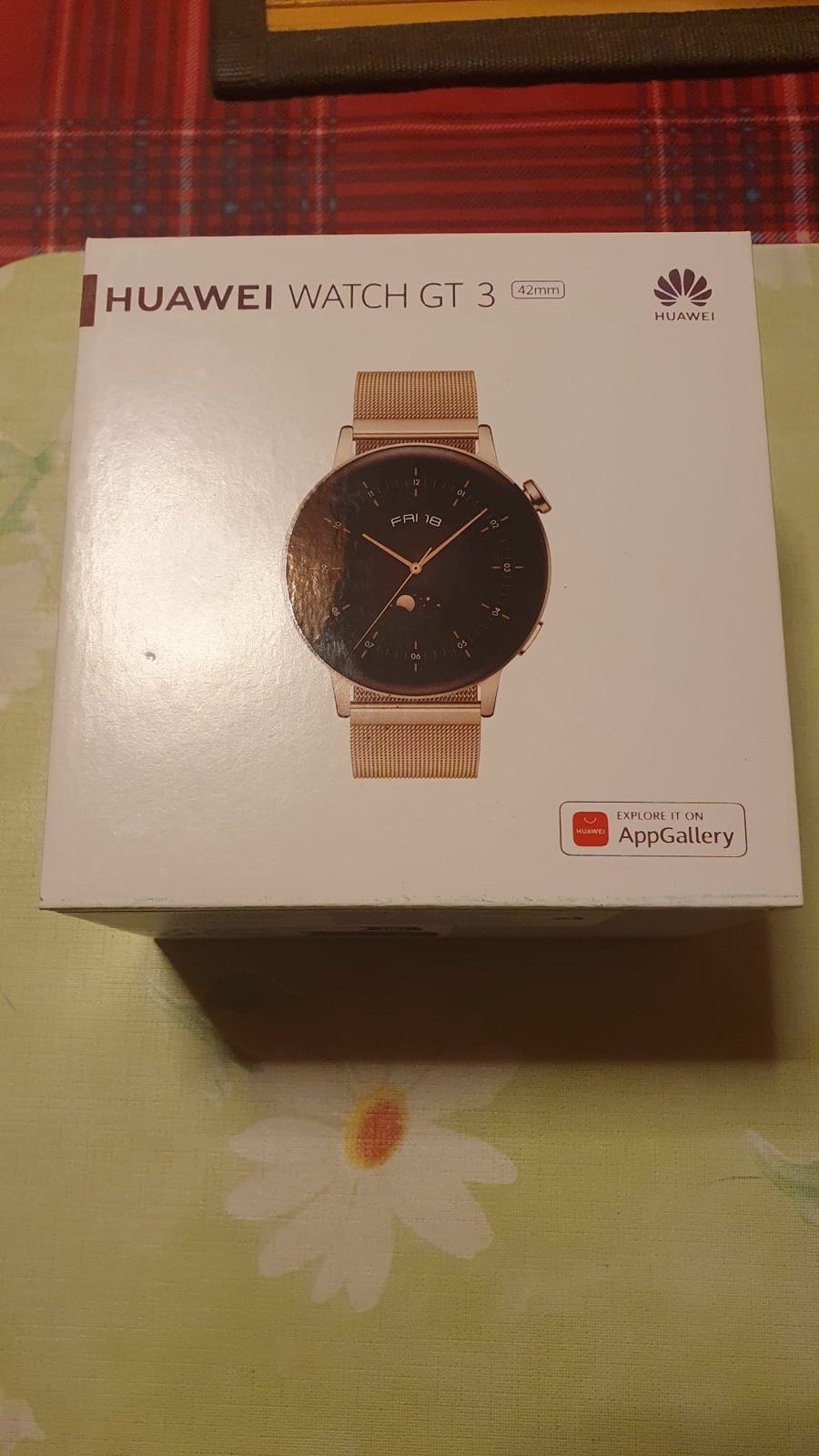 Huawei watch GT3, 42 mm, Elite gold