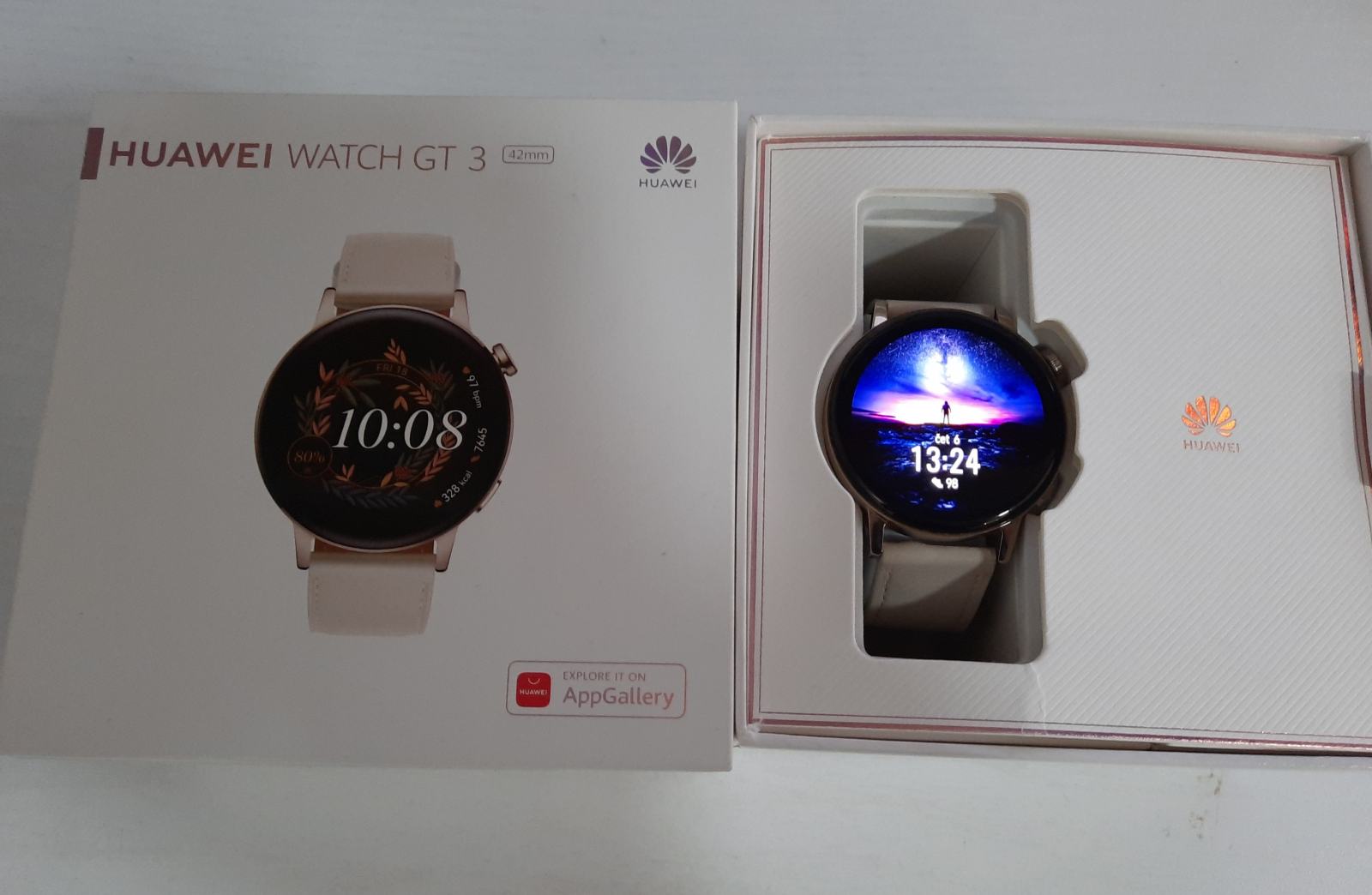 Huawei Watch GT3 42mm Elegant White - Kratko korišten,