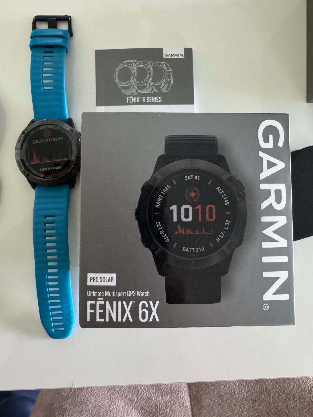 Pametni sat Garmin fenix6 Solar pro