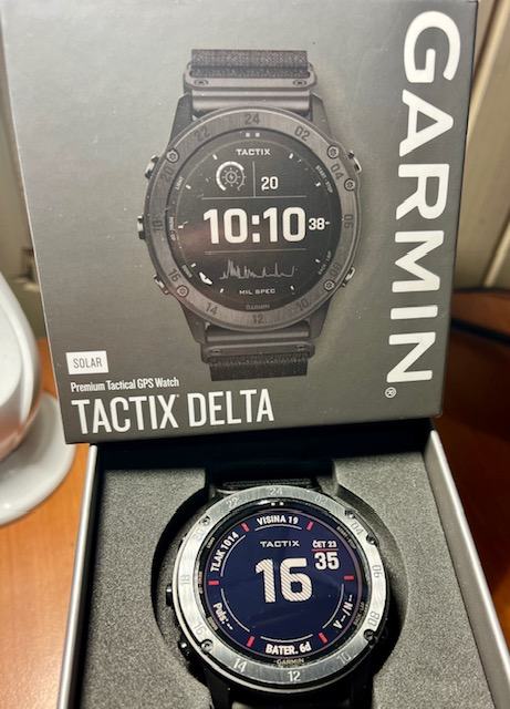 GARMIN TACTIX DELTA SOLAR ⭐️GPS SAT - 51 mm⭐️