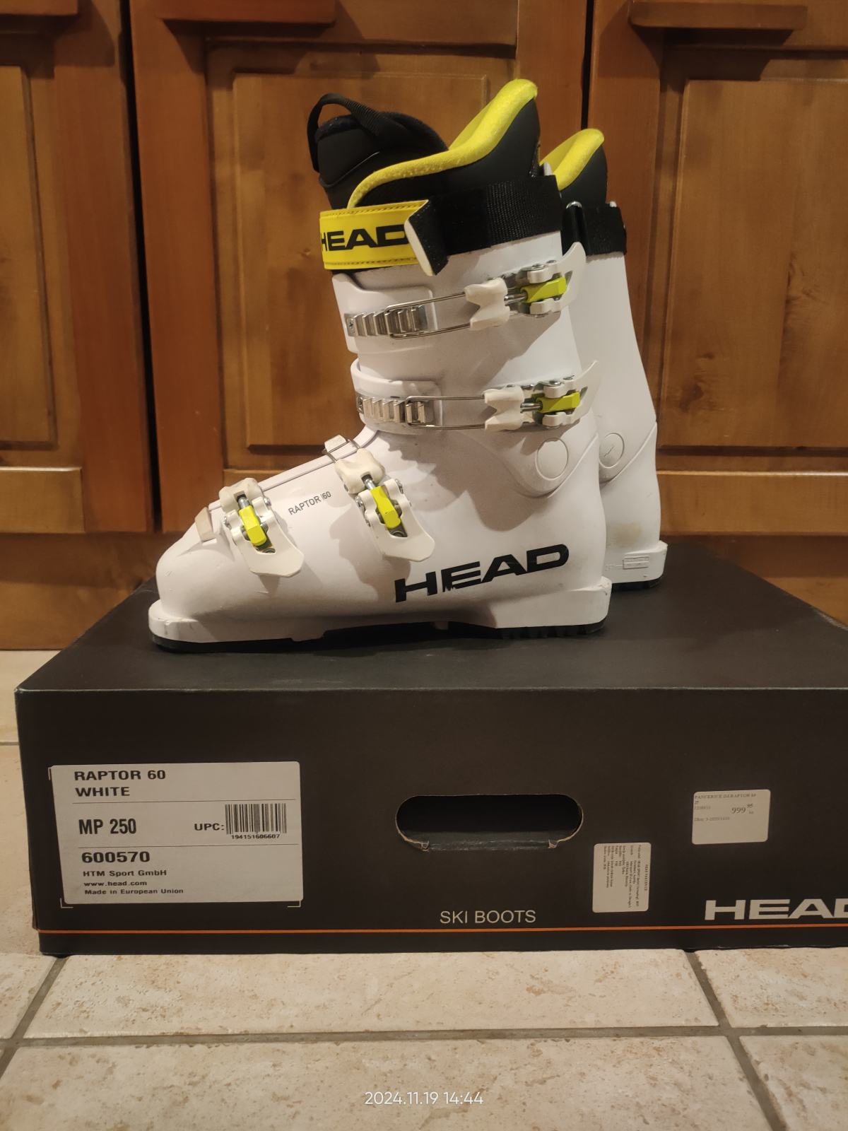 Pancerice junior/dječje HEAD RAPTOR 60 Br.25