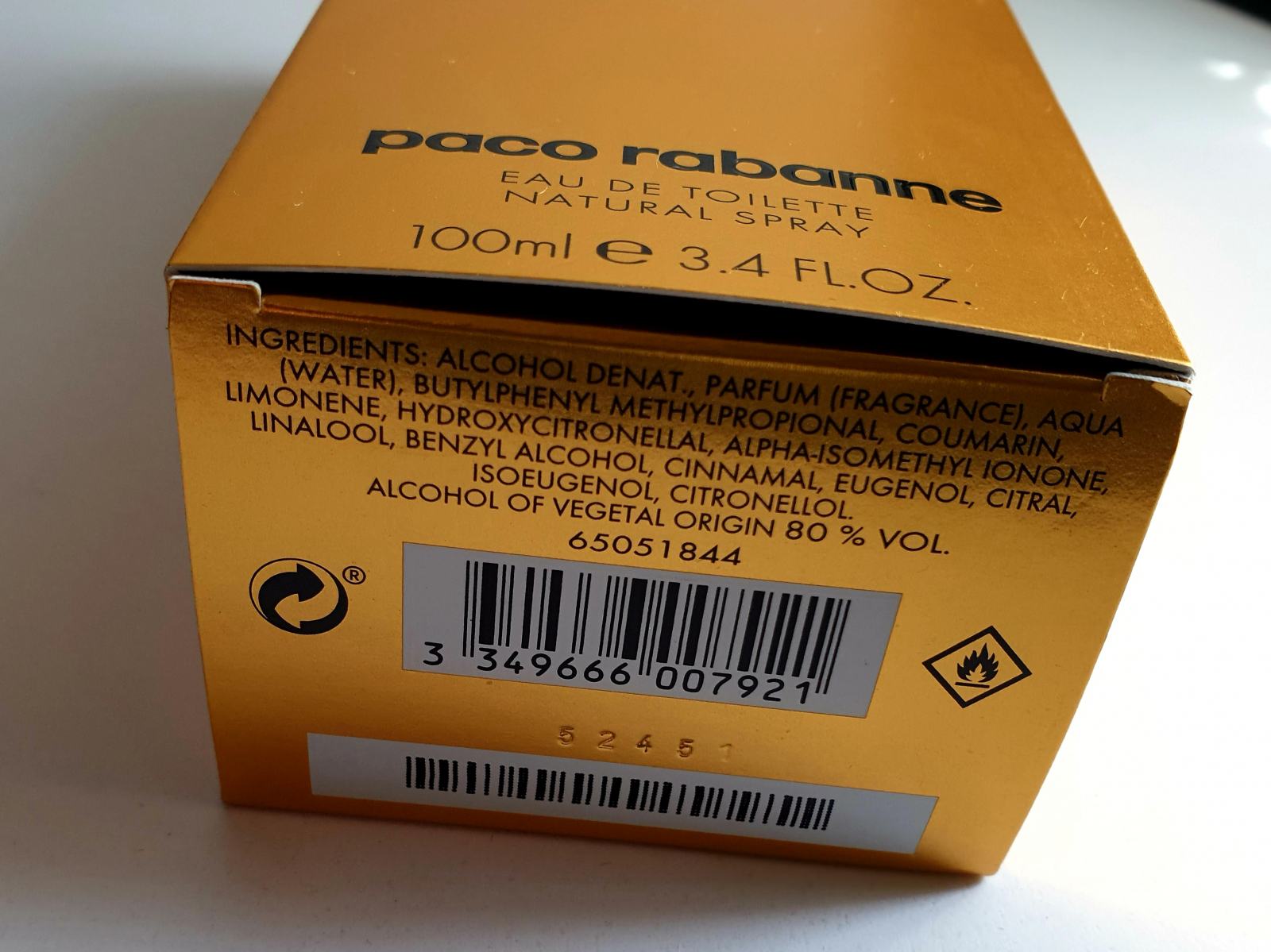 Original Paco Rabanne 1 Million