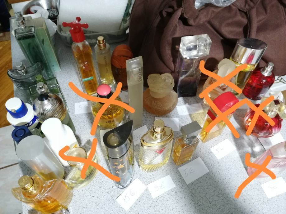 Parfemi original-LOT-trošeni-svi za 220€