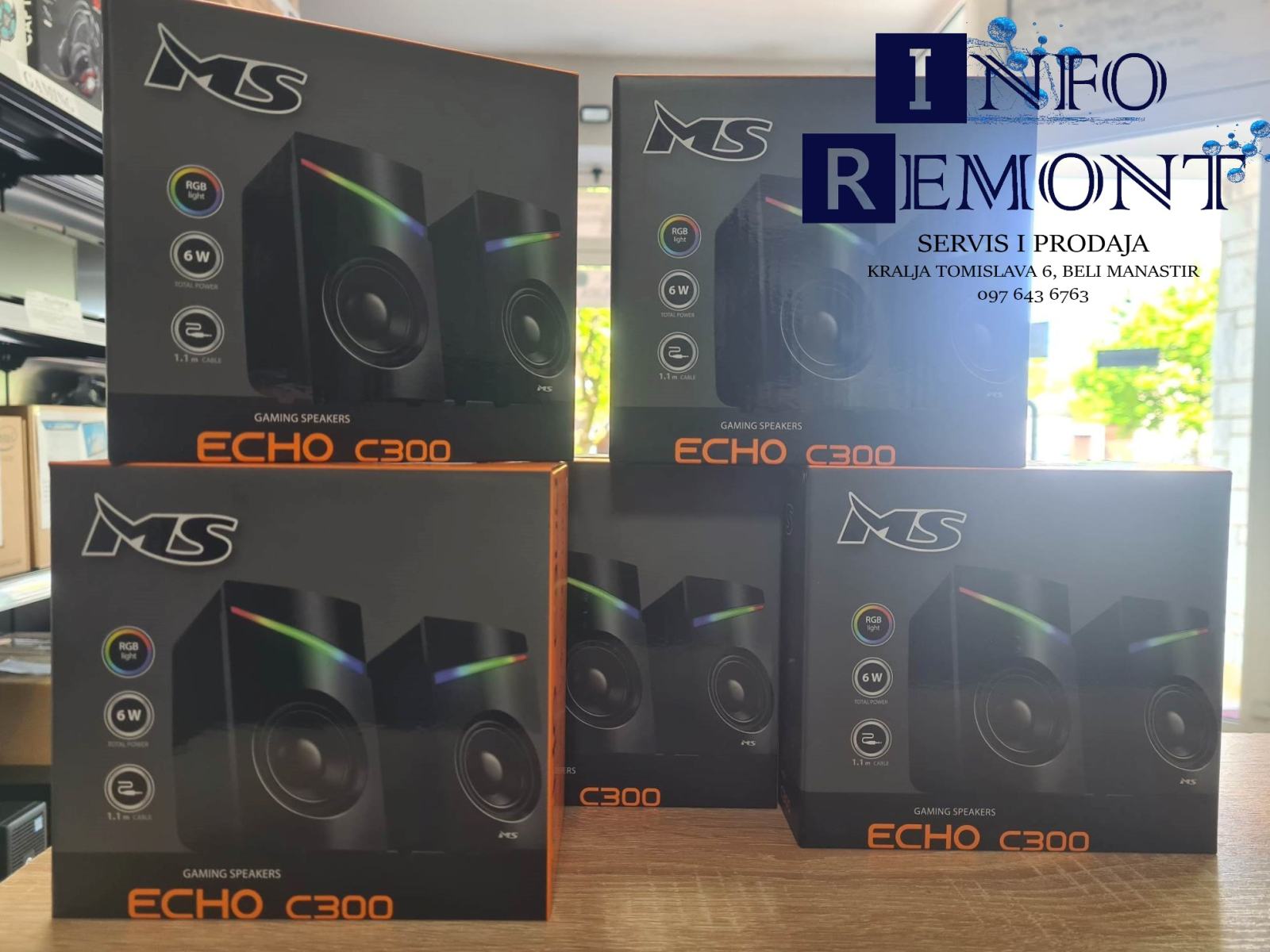 ECHO C300 MS gaming zvučnici