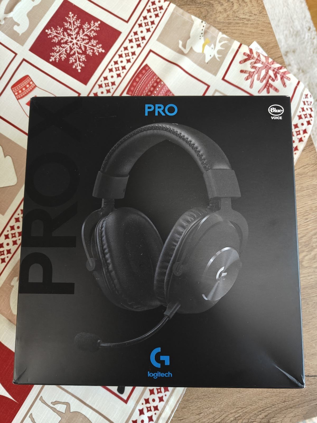 Logitech g pro x headset 7.1 NOVO