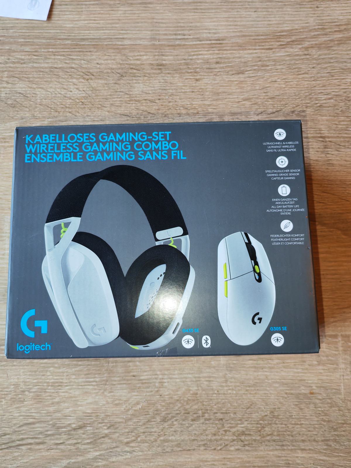 Logitech g435 se g305se wirlwss gaming combo