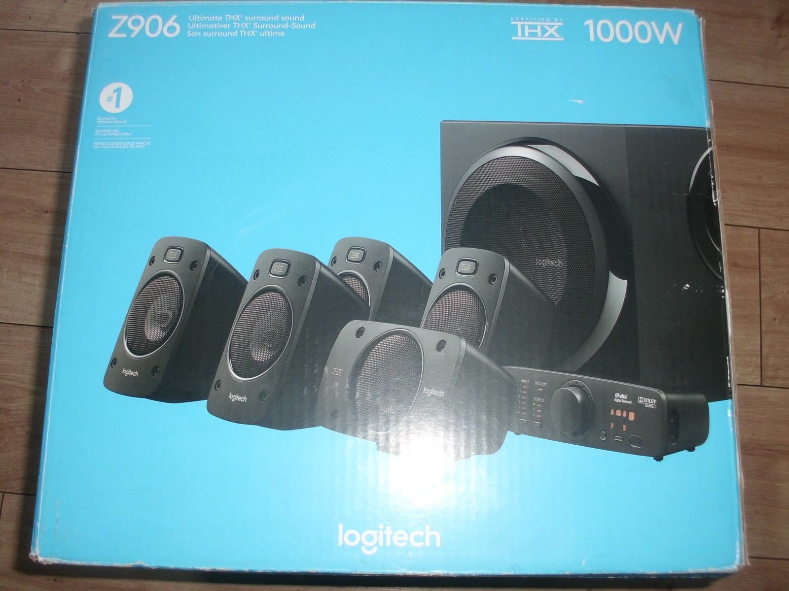 Logitech Z906 5.1 Sound Speaker System | THX, DRS, DOLBY Certified