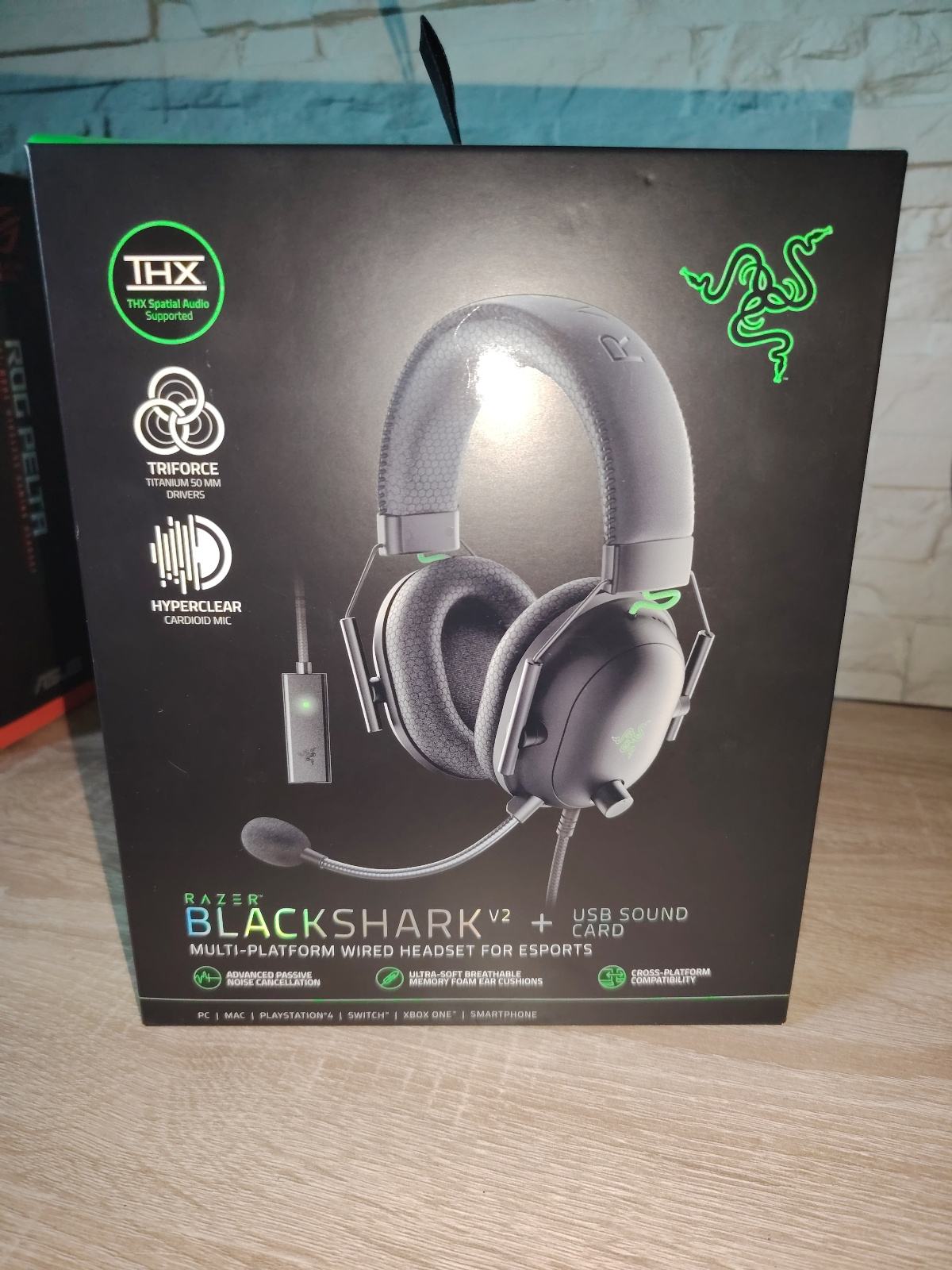 Razer Blackshark V2 + USB Sound Card