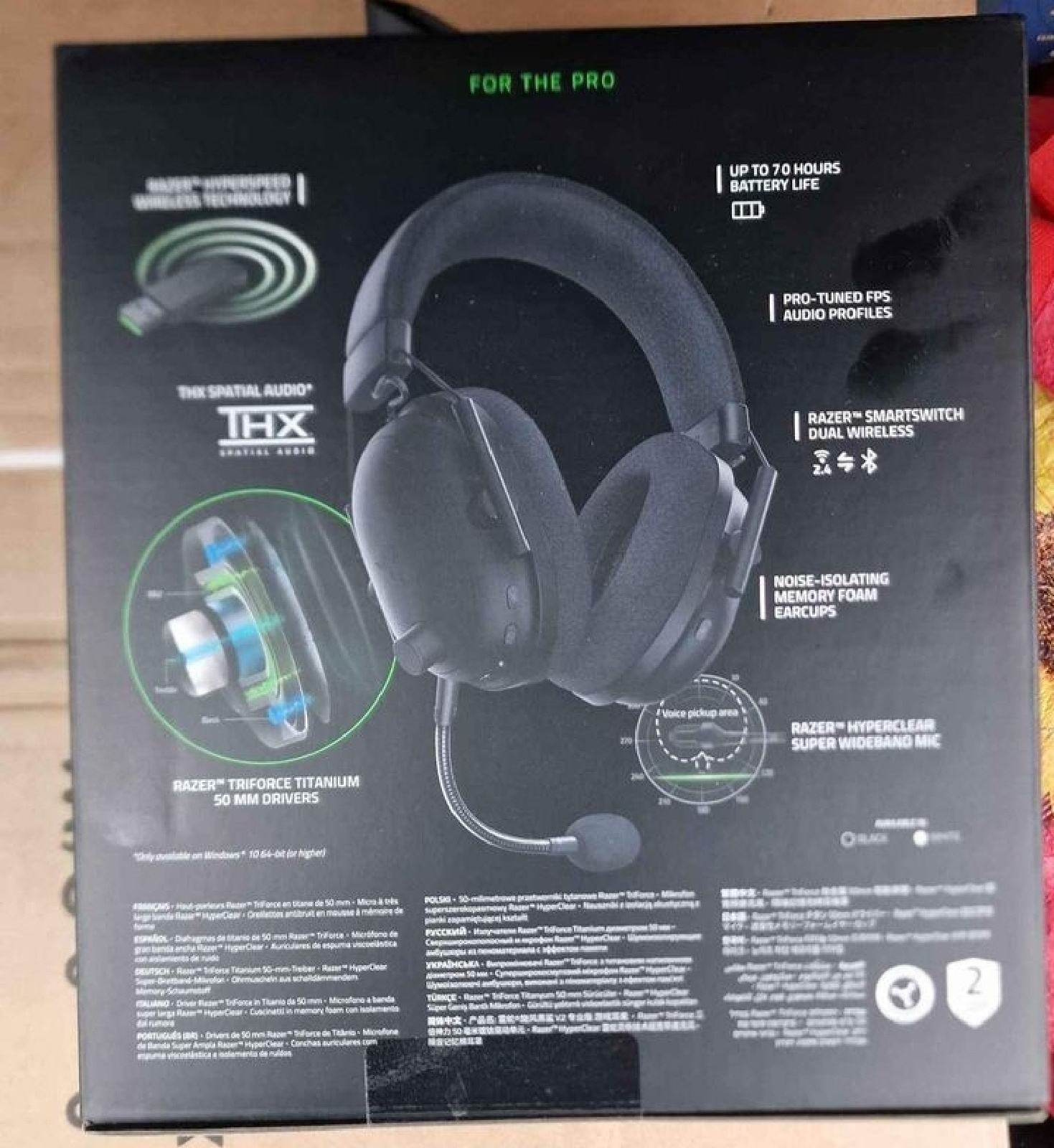 Razor black shark v2 pro