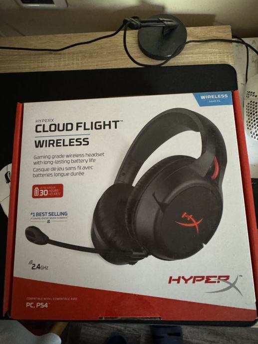 Slušalice HyperX Cloud Flight Wireless