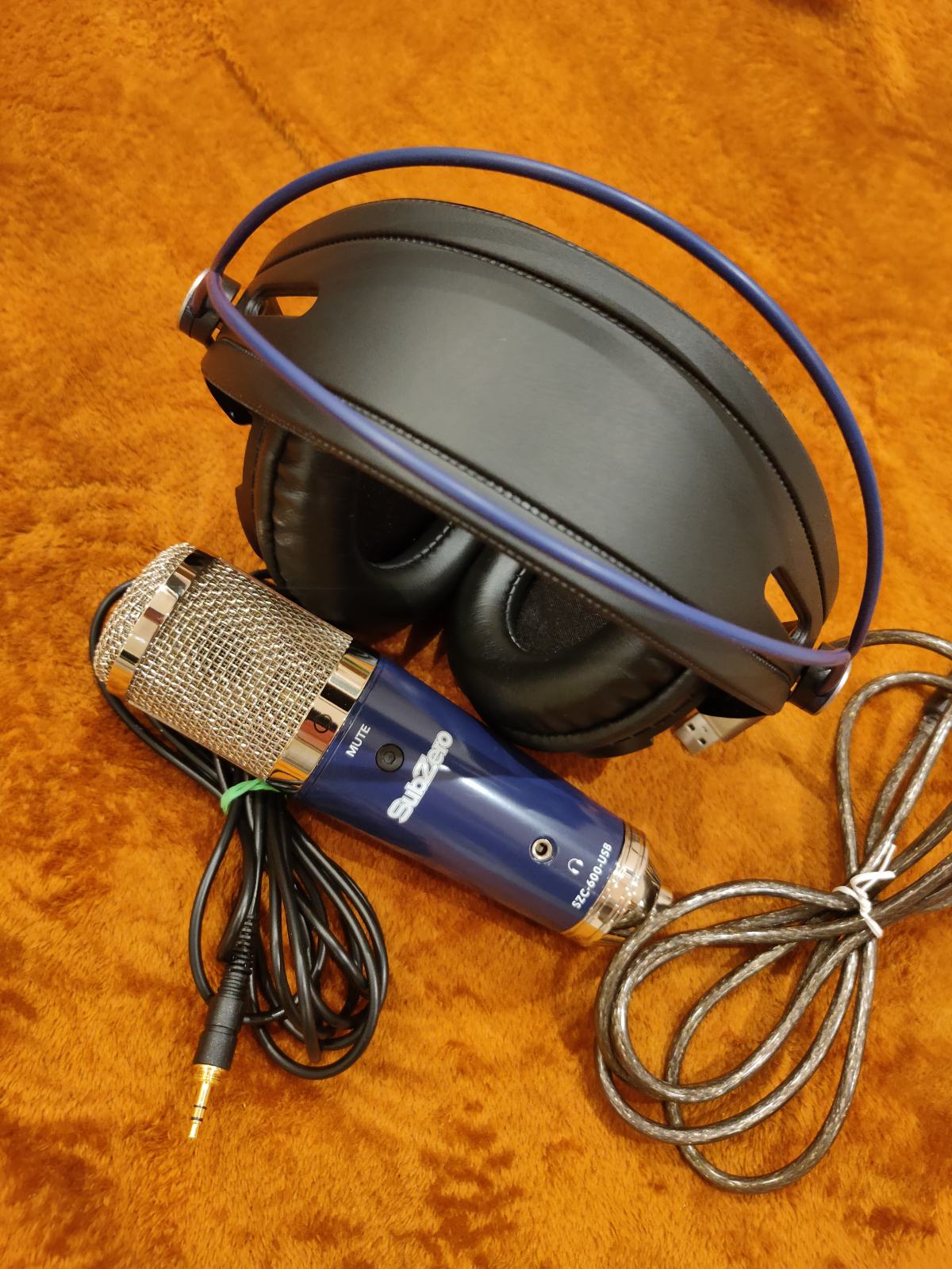 SubZero SZC-600-USB mikrofon i SZ-MH200 slušalice