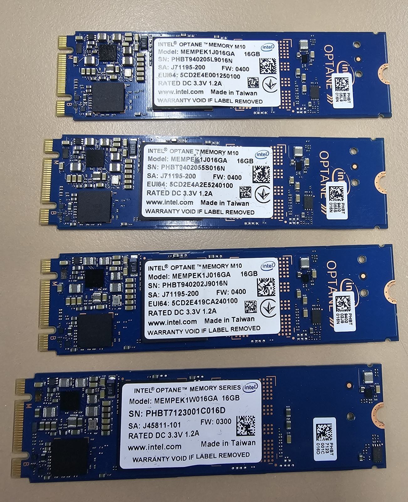 Intel Optane Memory M10, 16 GB