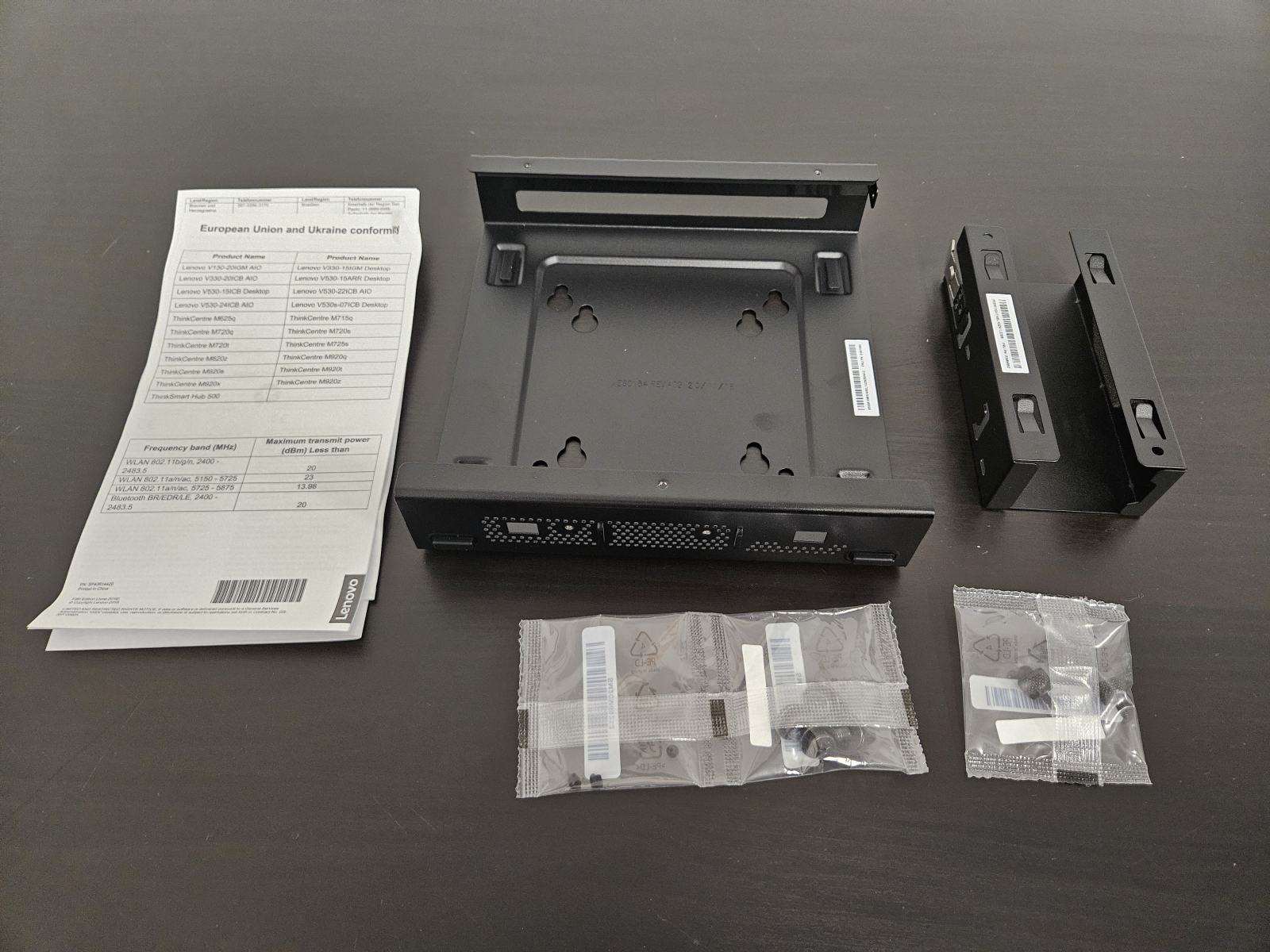 Lenovo ThinkCentre Tiny VESA Mount / Nosač