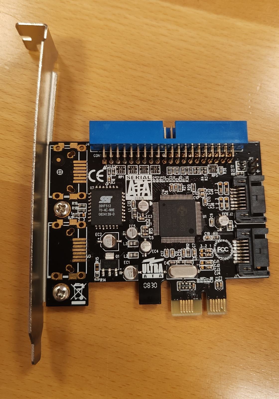 Pc PCI-E kartica ide Pata I 2x sata konektor