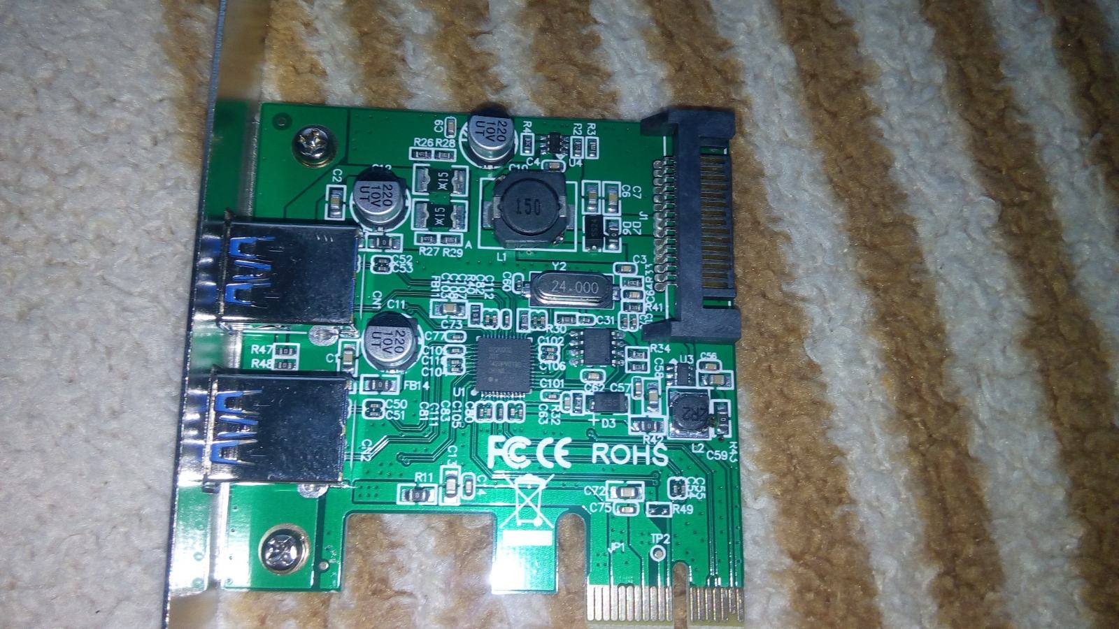 PCI express na USB 3.0 adapter kartica Renesas NEC D720202 sa dostavom