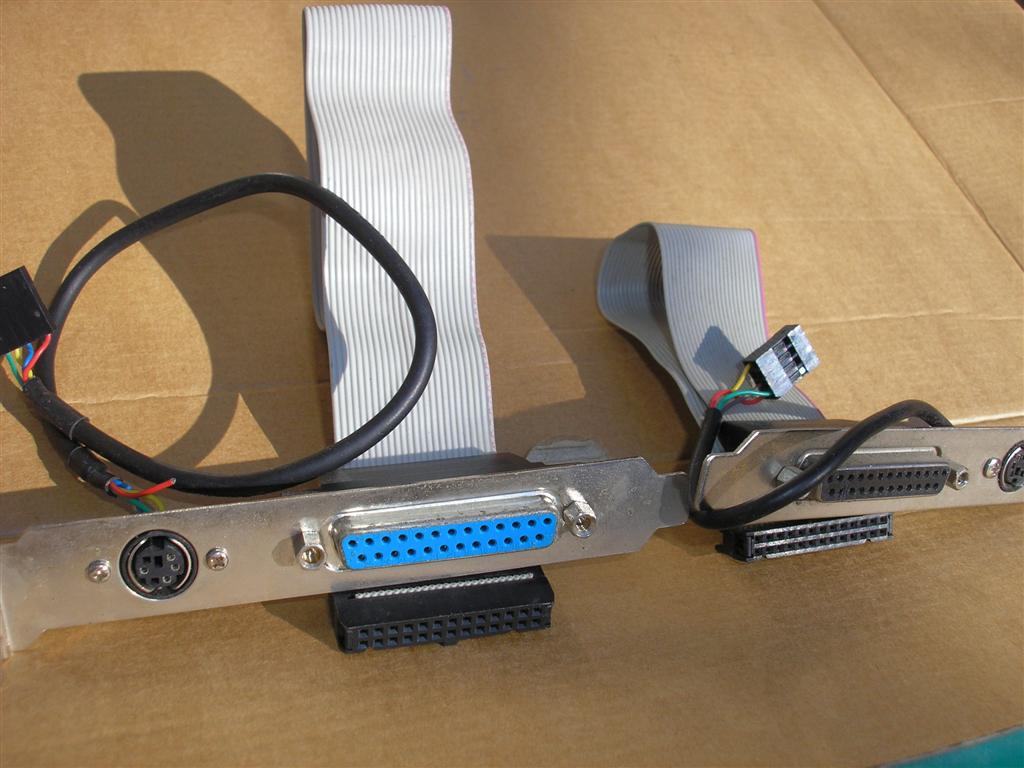 Printer port LPT1 25pin ženski sa IDE konektorom na matičnu