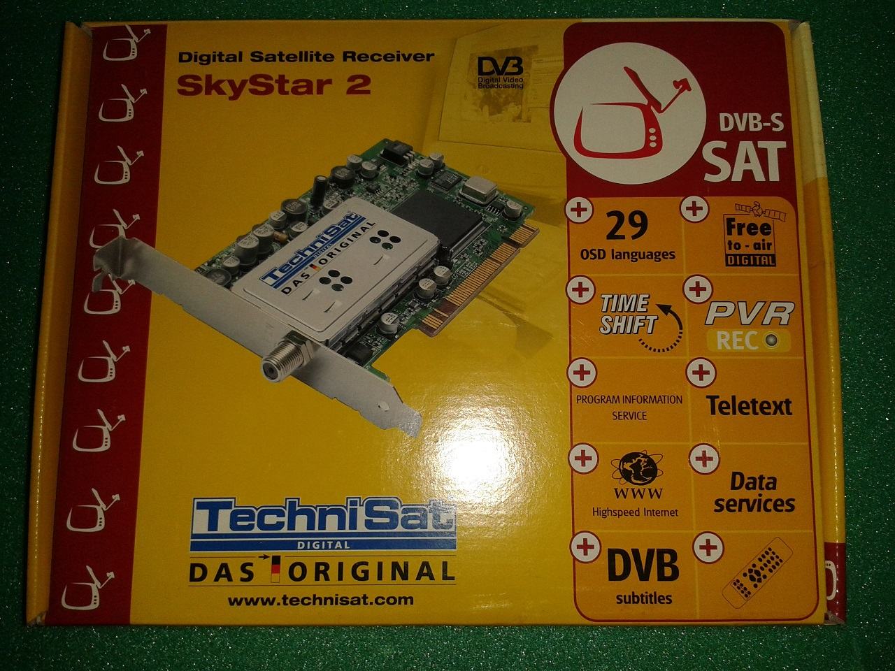 TechniSat SkyStar 2 DVB-S Satellite PCI kartica