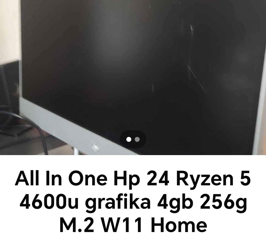All on one hp 24 Ryzen 5 4600u