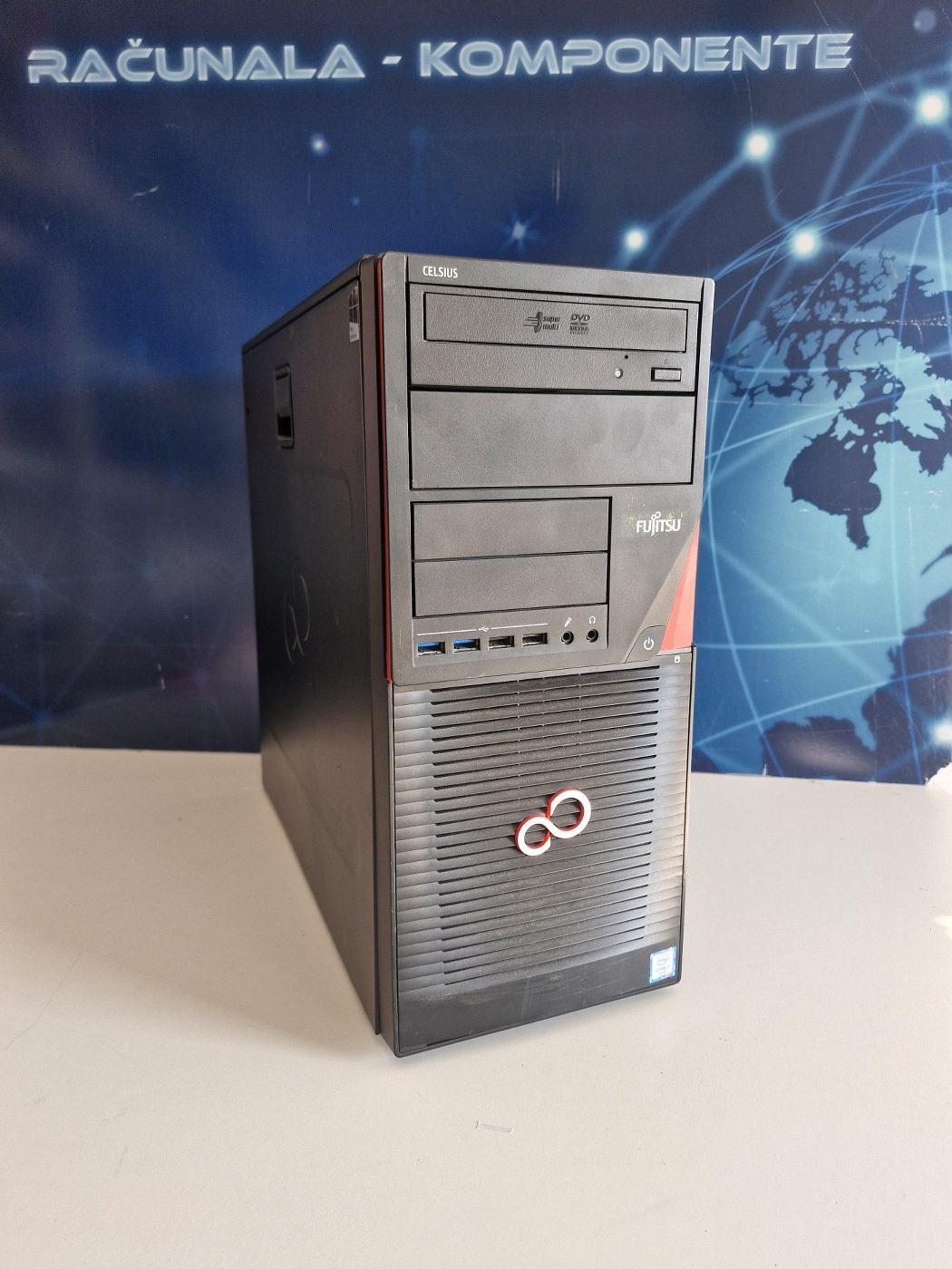 FUJITSU Workstation CELSIUS W550, i7 6700, 32GB DDR4 RAM - Račun / R1