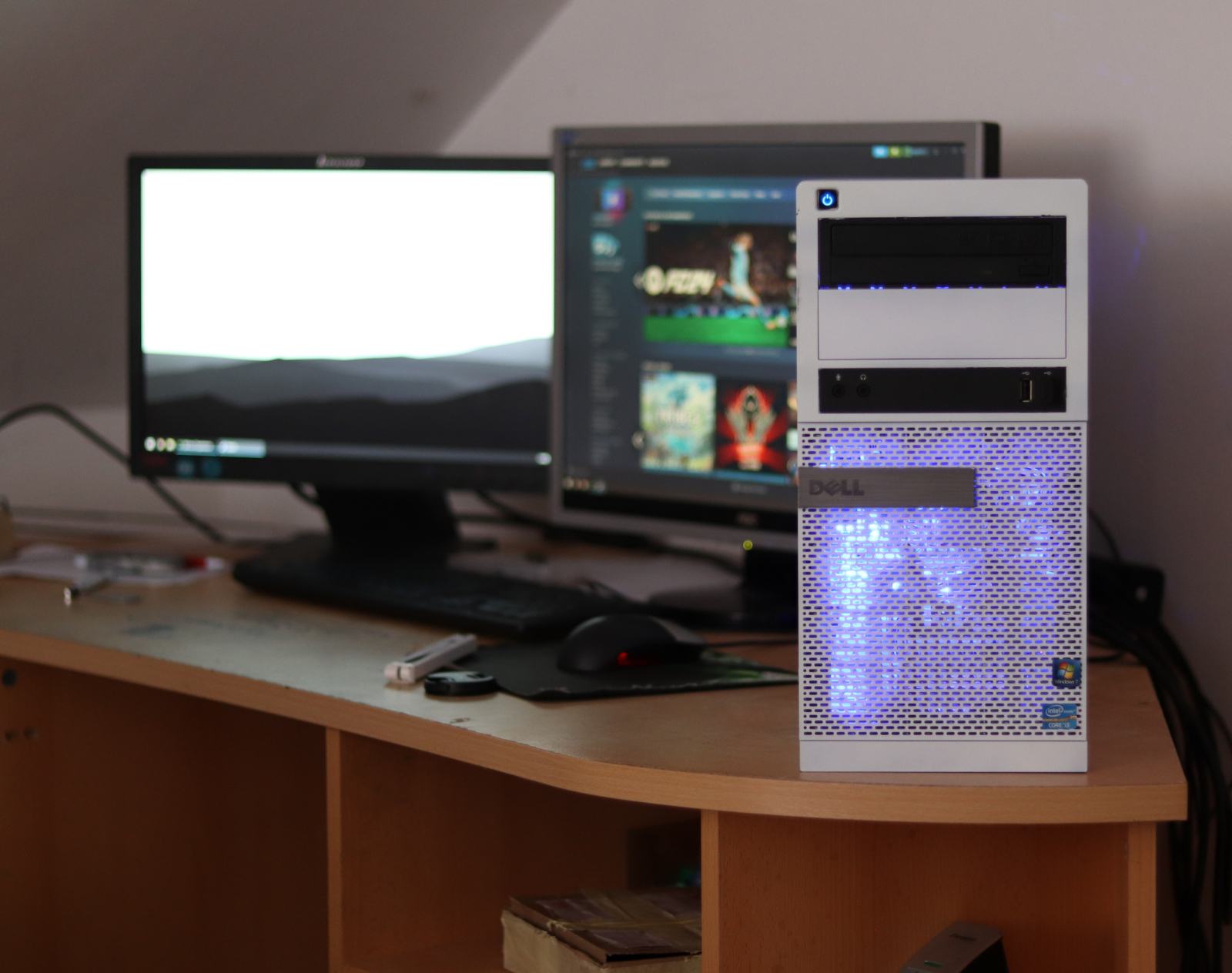 Budget Gaming PC Bijeli i7 | NVIDIA GTX 950