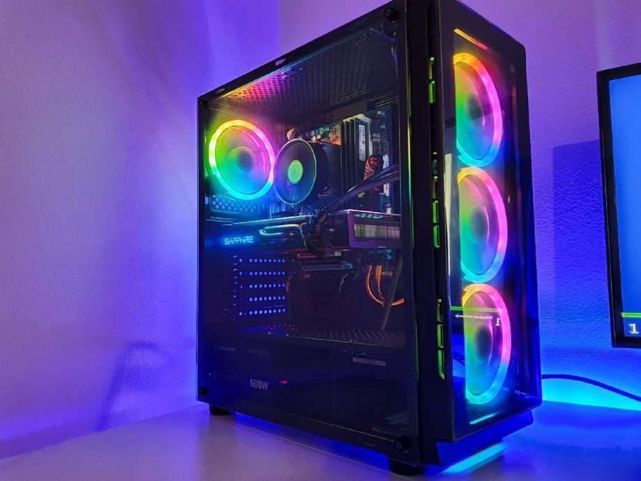 GAMING PC NOVO I3 12100 | 16GB RAM | SSD 512GB | RX 6650 XT
